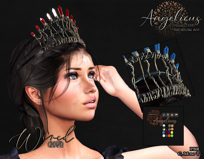 Second Life Marketplace - .AngelicUs. Wired crown